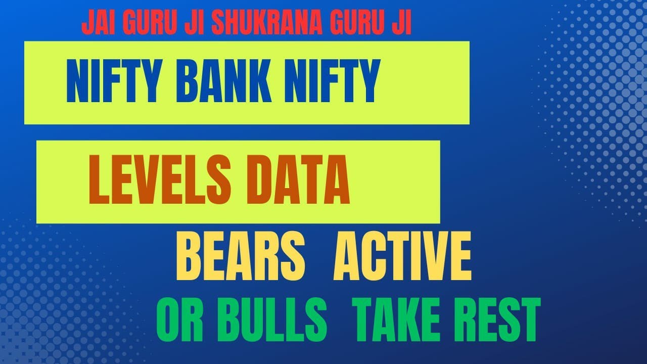 Nifty Bank Nifty Data and Levels for Monday 31 July 2023 - YouTube
