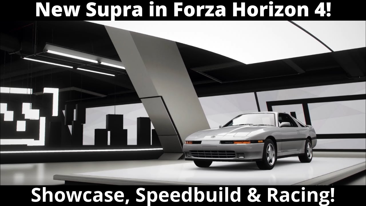 New Toyota Supra '92 Showcase, Tuning & Races! - Forza Horizon 4 - YouTube