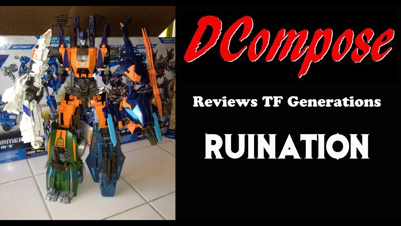 Transformers Generations Ruination Review - YouTube