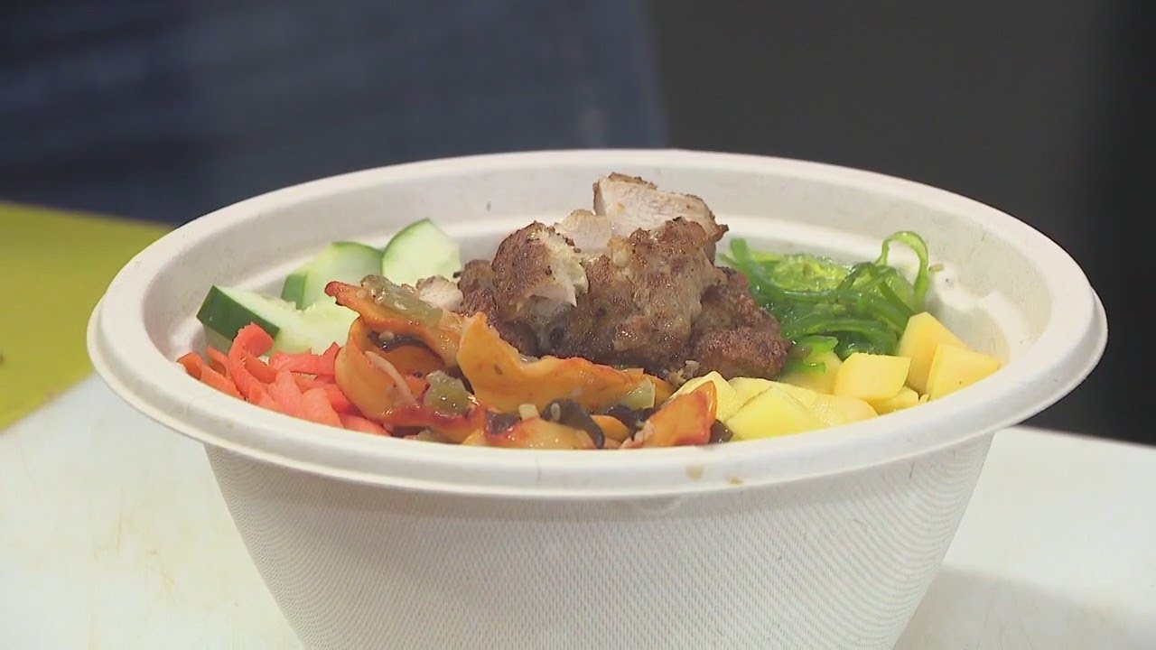 Tasty Poke at Ohana Poke Bowl - YouTube