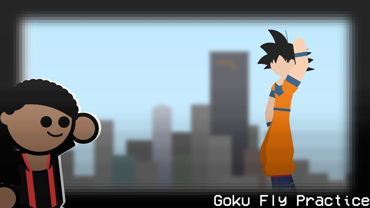Goku Fly Practice || Stick Nodes Pro 《IukkiAnimz'-'》 - YouTube