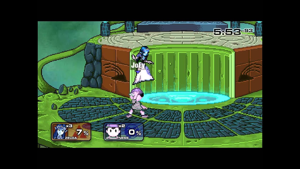 SSF2[Zalo]Zelda vs [WRXJoey]Ness Round 1 - YouTube