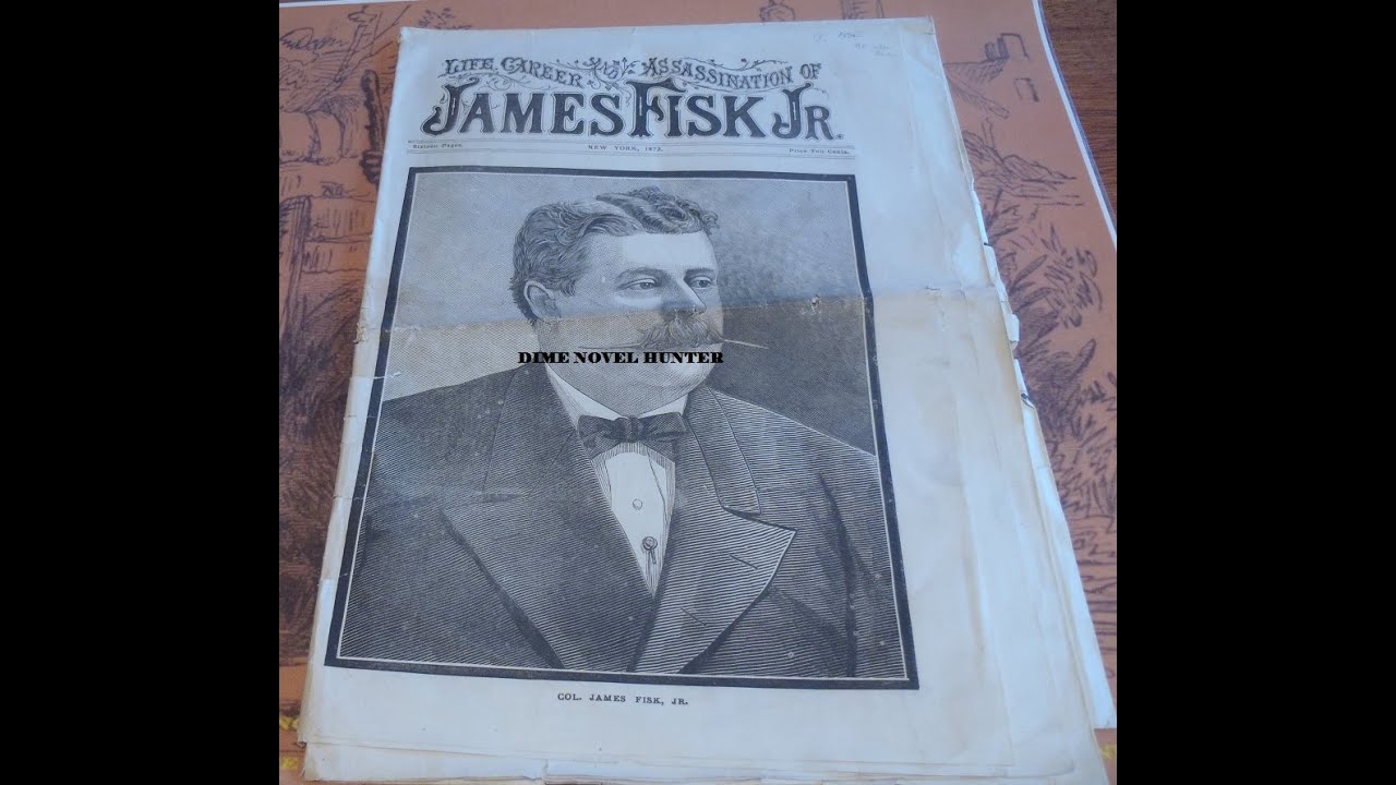 LIFE, CAREER & ASSASSINATION OF JAMES FISK JR - YouTube