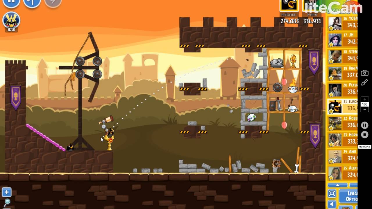 Angry Birds Friends tournament/ The Knights of the Golden Egg, week 214 ...