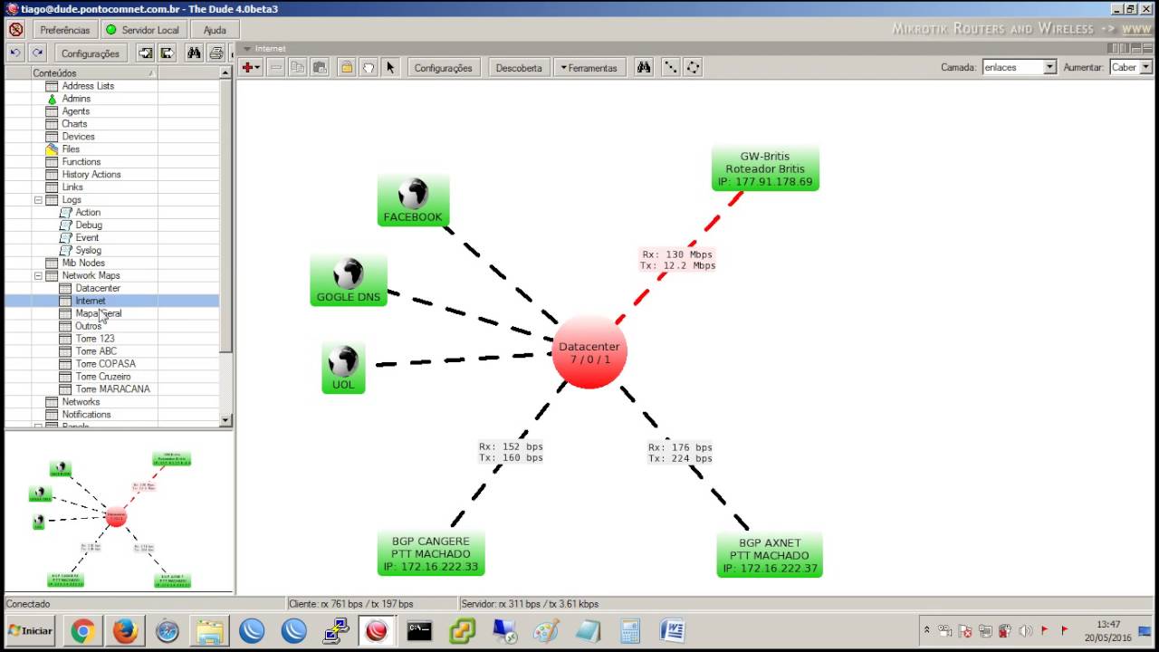 Dude: Como adicionar dispositivos e exportar configuração - YouTube