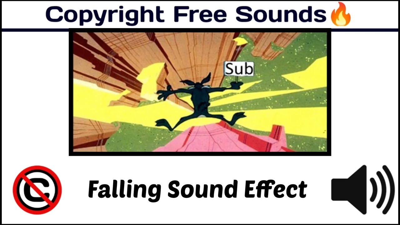 Falling Sound Effect / Cartoon Funny Sound Effect / #cartoon ...