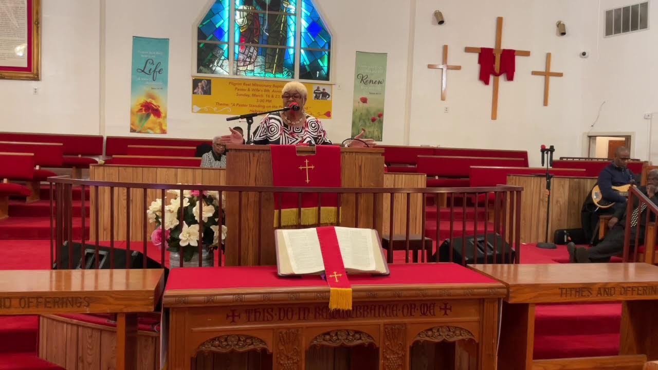 March 16th, 2025 Pilgrim Rest MBC Worship Service - YouTube
