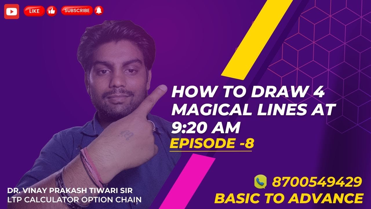 HOW TO DRAW 4 MAGICALS LINE AT 09:20 AM|| BY RAJU MATHUR || LTP ...