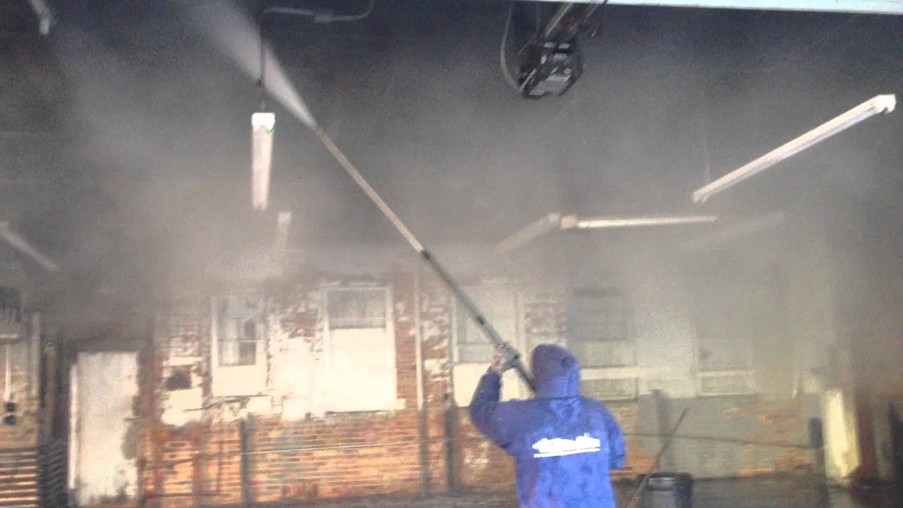 Industrial Warehouse Pressure Washing Chicago - YouTube