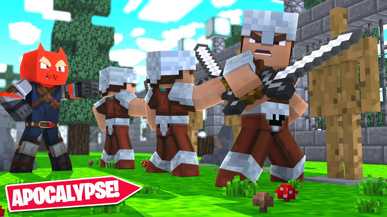 Who can SURVIVE Army Training?! (Minecraft Apocalypse) - YouTube