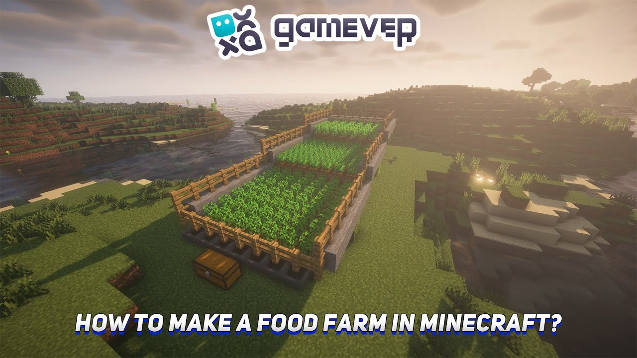 How to Make a Food Farm in Minecraft - YouTube