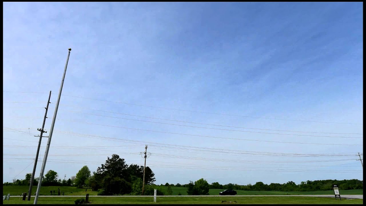 Transition from sunny to cloudy - YouTube