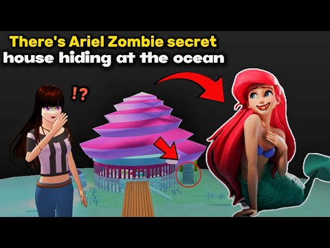 There's Ariel Zombie secret house hiding at the ocean | Sakura Mermaid ...