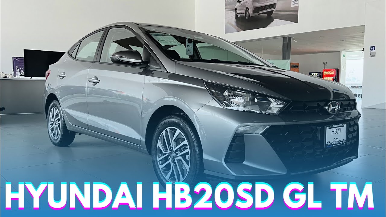 NUEVO Hyundai HB20 Sedan 2023 GL TM, Versión Básica. Vistazo - YouTube