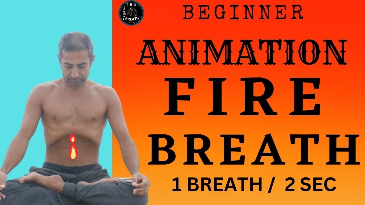 BEGINNER ANIMATION 🔥 Start your day right with Fire Breath 🔥 The breath ...