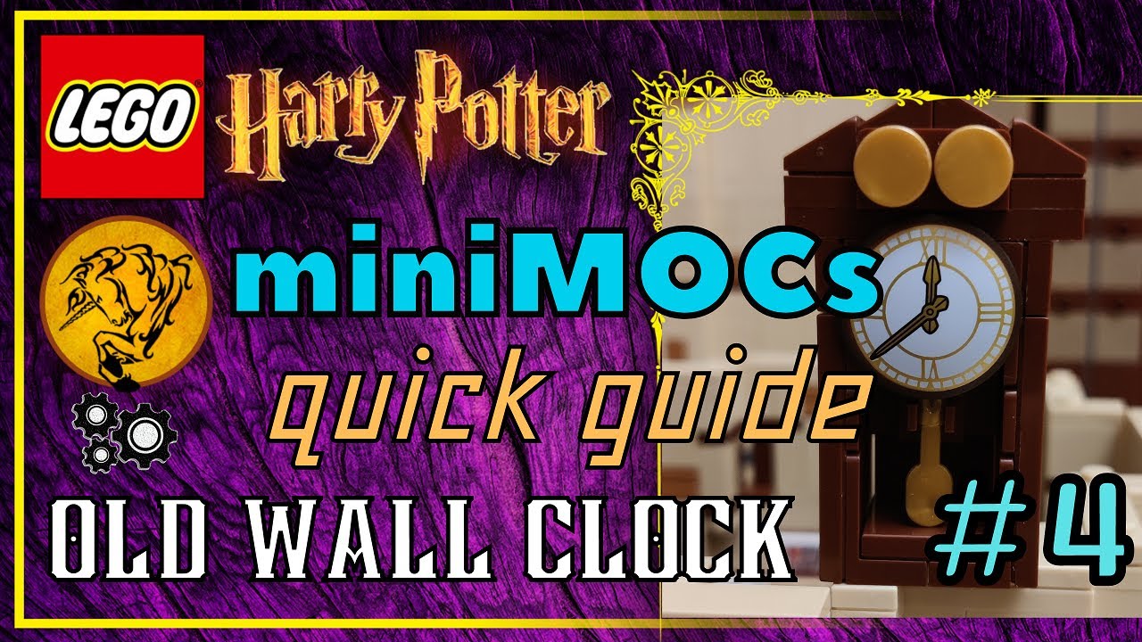 LEGO MOC Quick Guide - Ep. 4 - Wall Clock Victorian Style - miniMOCs ...