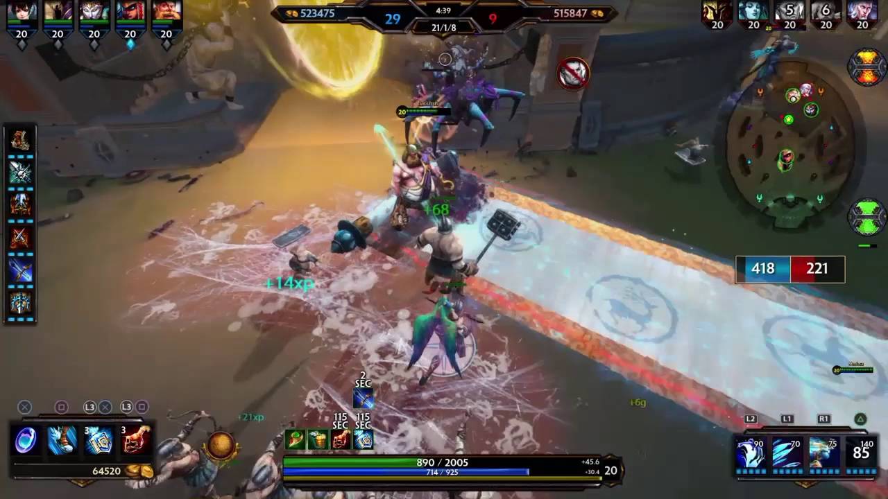 Smite PS4 Frame skipping / stuttering - YouTube