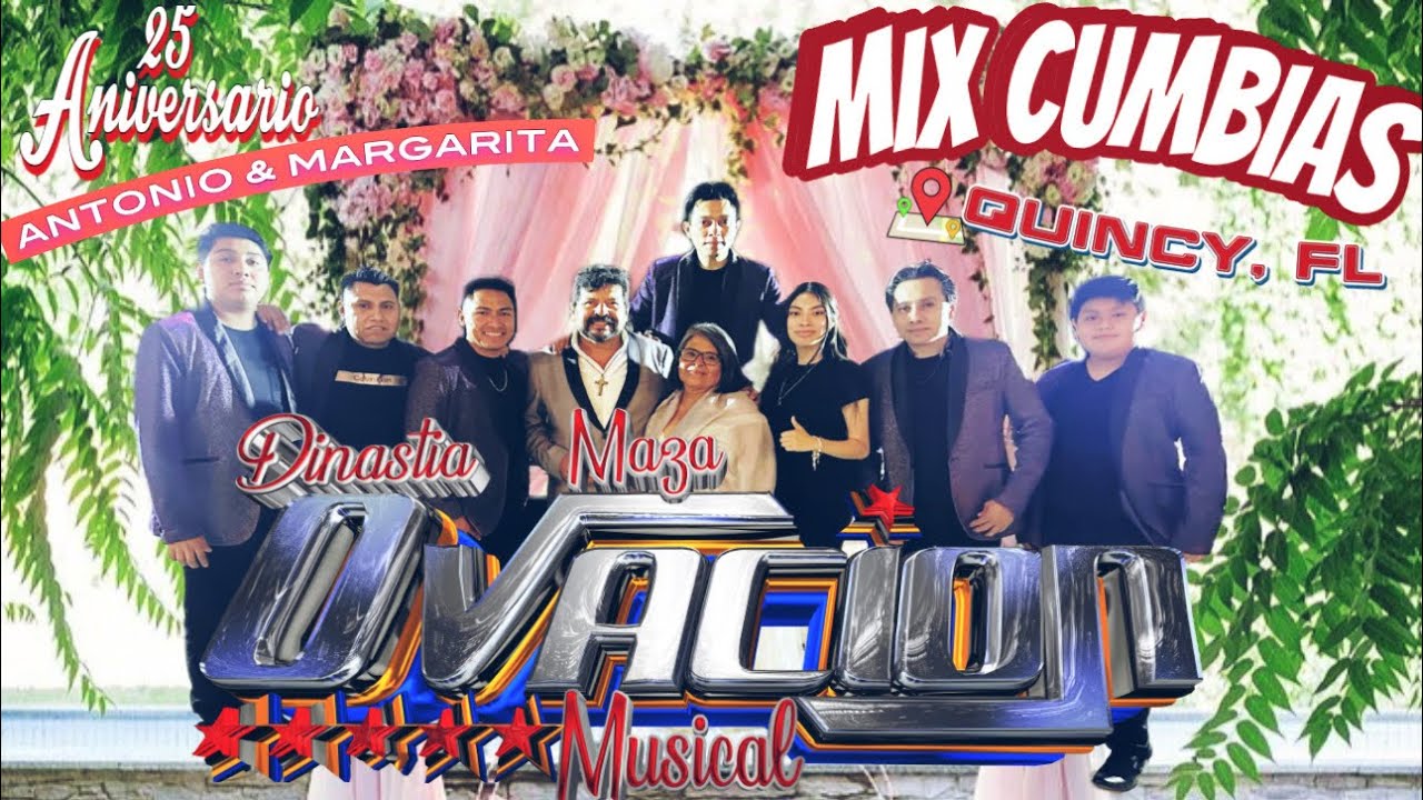 💢MIX CUMBIAS💢 ‼️DINASTÍA MAZA OVACIÓN MUSICAL ‼️ - YouTube