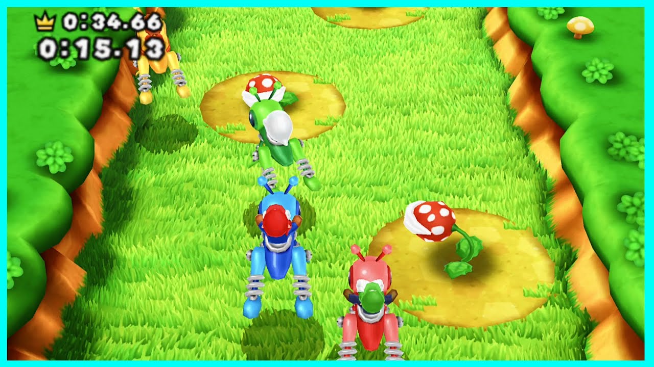 Mario Party: Island Tour - Quickest Cricket Minigame (Mario vs Daisy vs ...