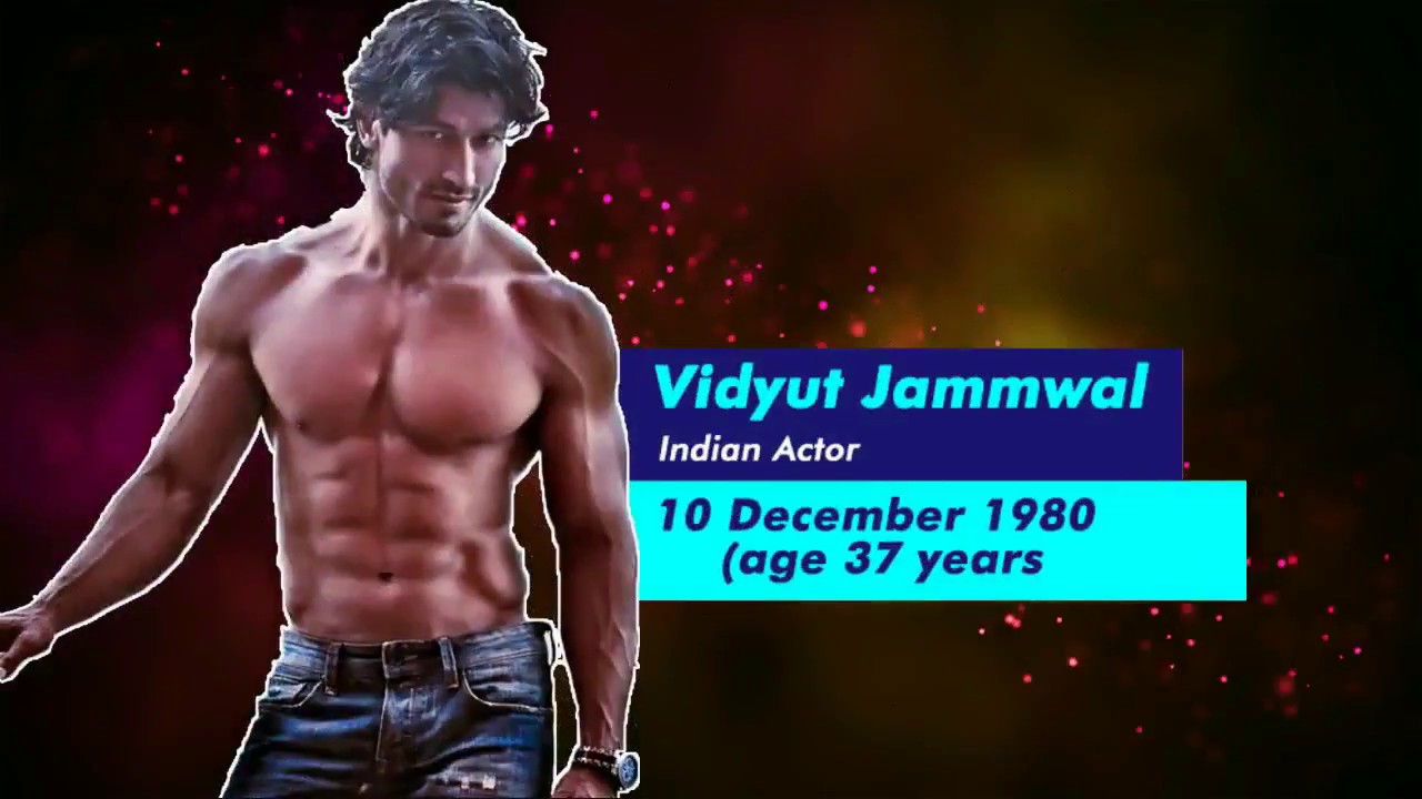 Indian film actor Vidyut Jammwal best body physique | Bollywood actor ...