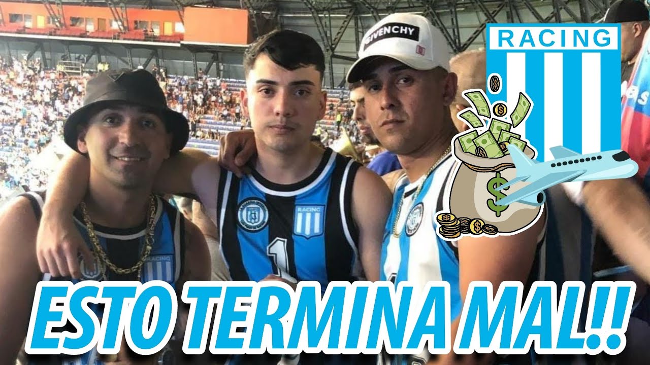 Me quiso pegar la barra de Racing | Piñas en el aeropuerto | Análisis ...