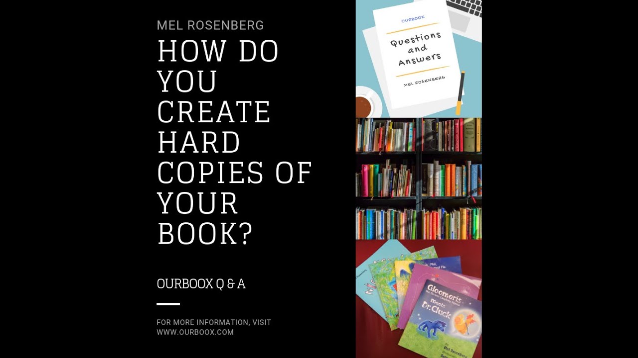 How Do You Create Hard Copies of Your Book? (Ourboox Tutorial Lesson No ...