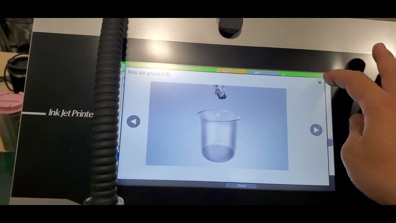 HITACHI IJP UX2: THÔNG BÉC PHUN - YouTube