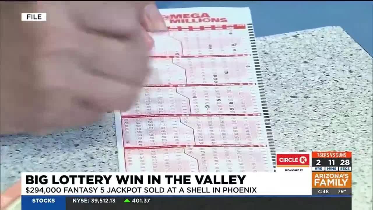 Winning Fantasy Five ticket sold in Phoenix - YouTube