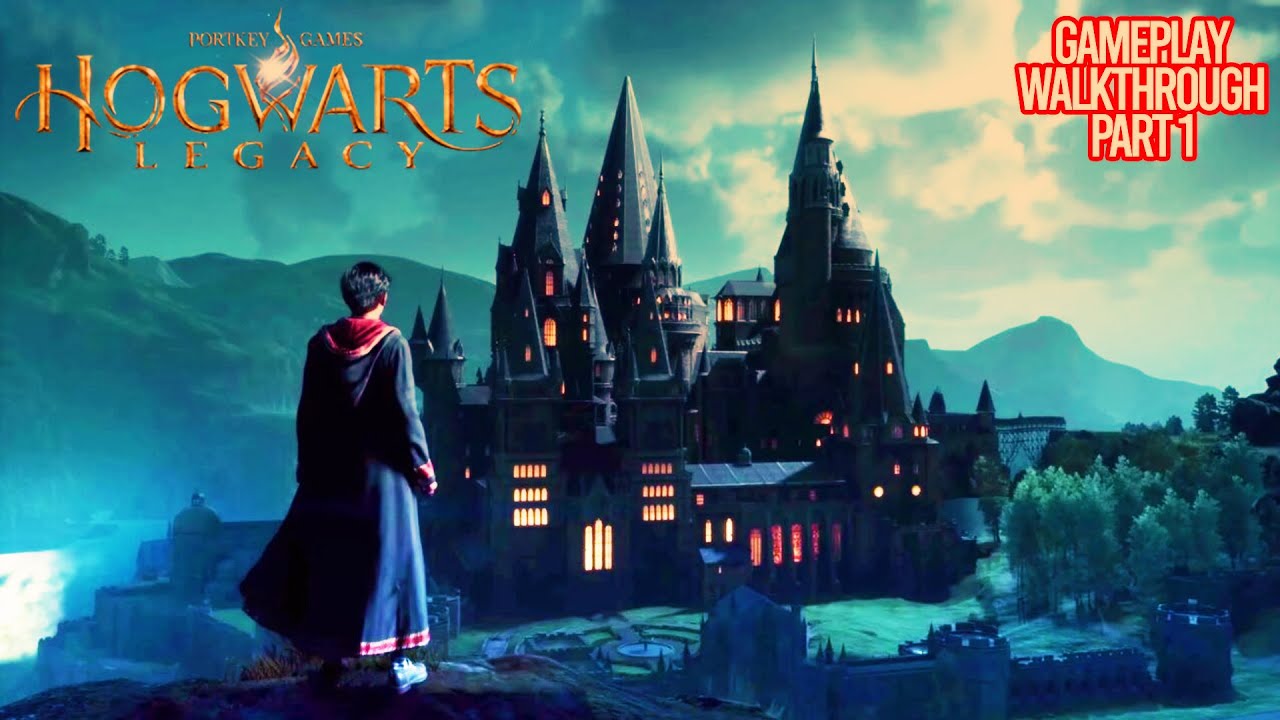 HOGWARTS LEGACY - WELCOME TO HOGWARTS - Walkthrough Part 1 - YouTube