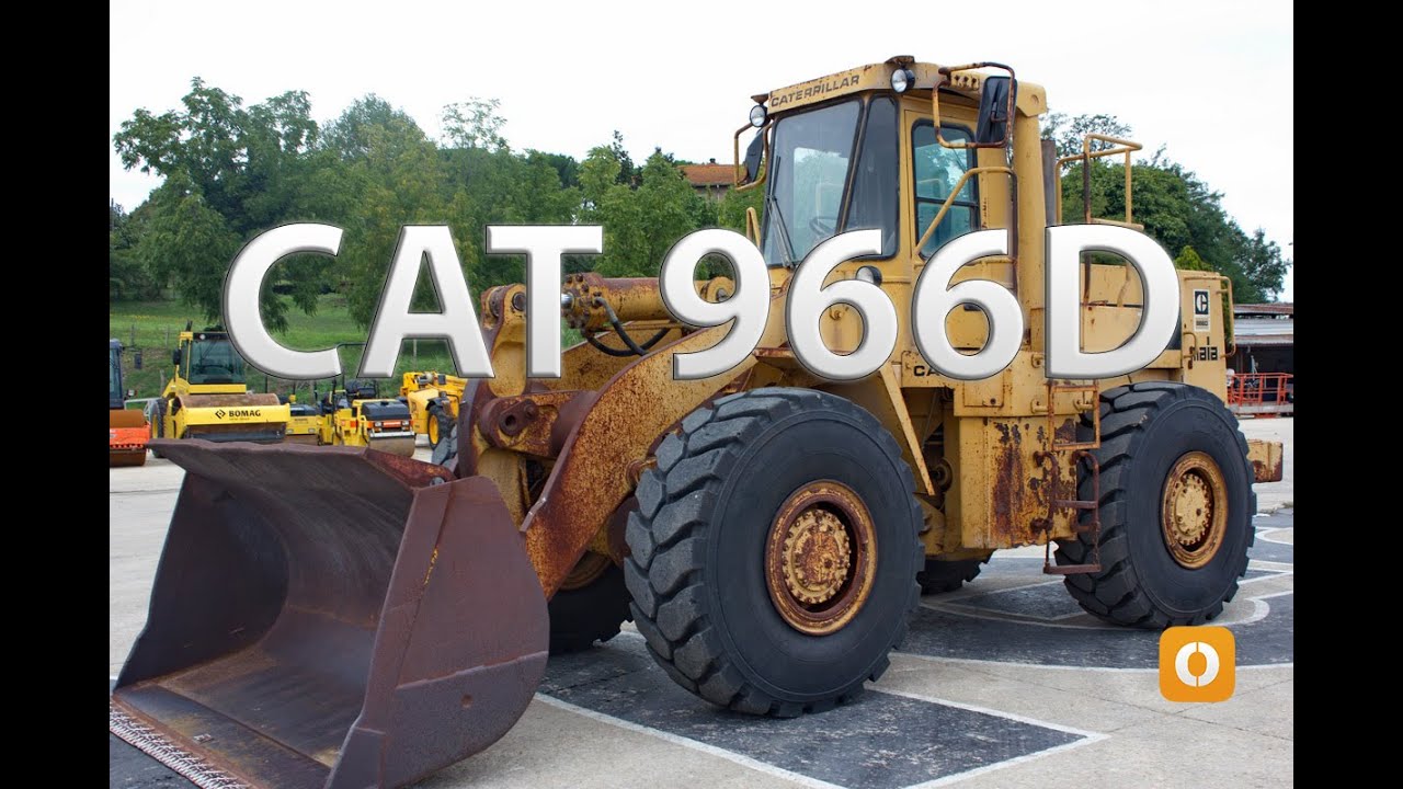 CAT 966D - YouTube