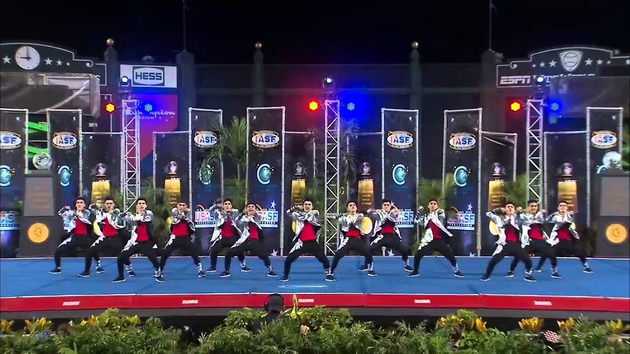 Chinese Taipei Cheerleading Association [2016 Open Male Hip Hop Encores ...