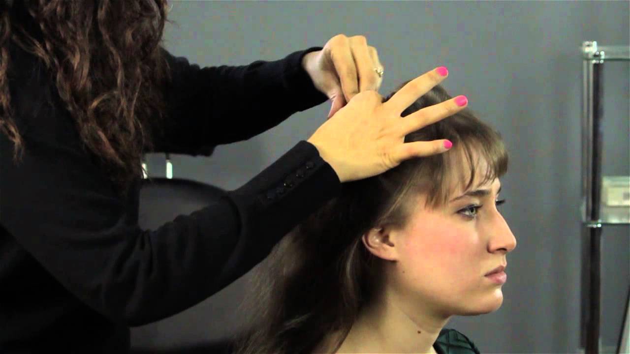 How to Do a Long Ponytail & Bumped Bang : Pretty, Easy Hair - YouTube