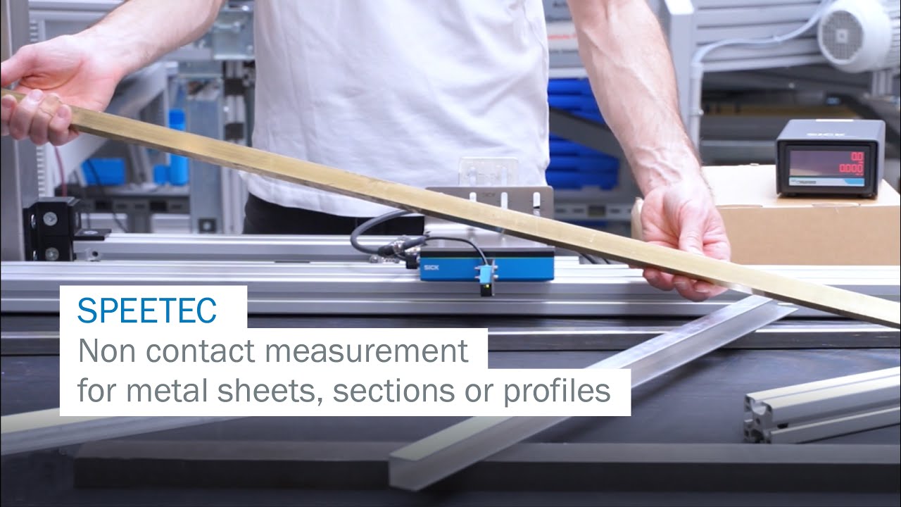 SICK Speetec: Non-contact length measurement for the Metals Industry ...