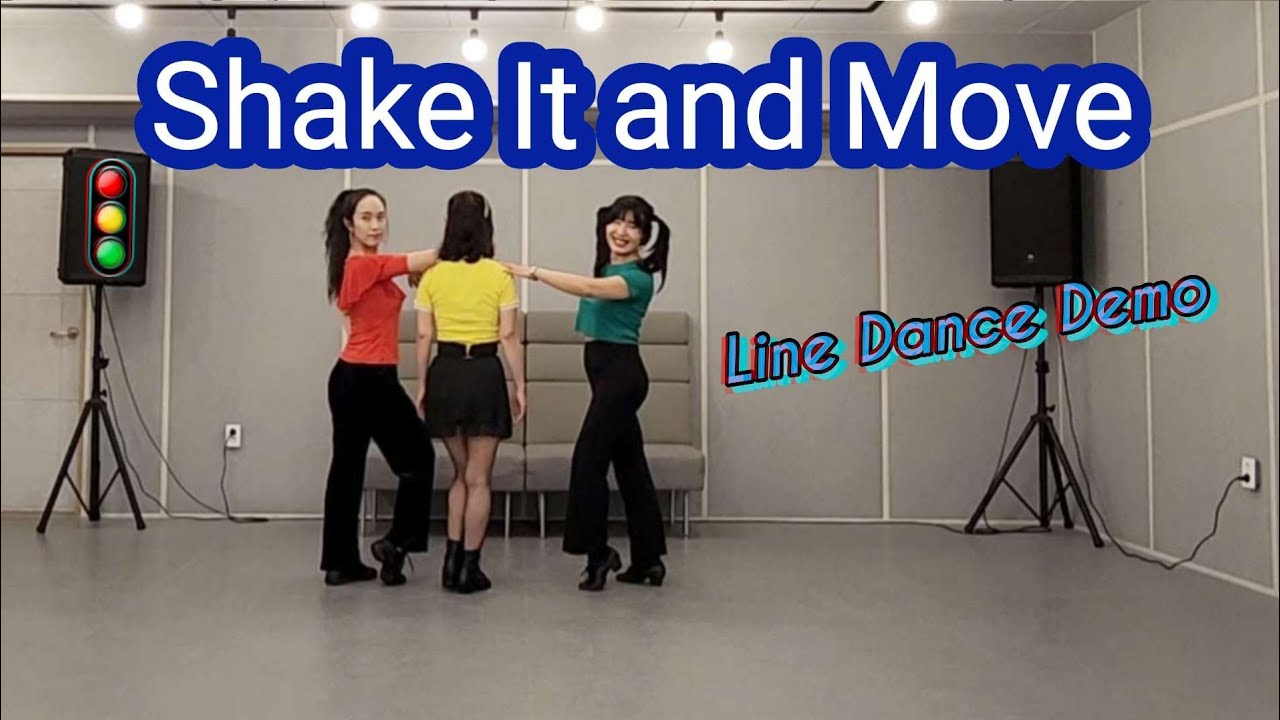 Shake It and Move | Phrased Intermediate Line Dance - Amy Glass (USA ...