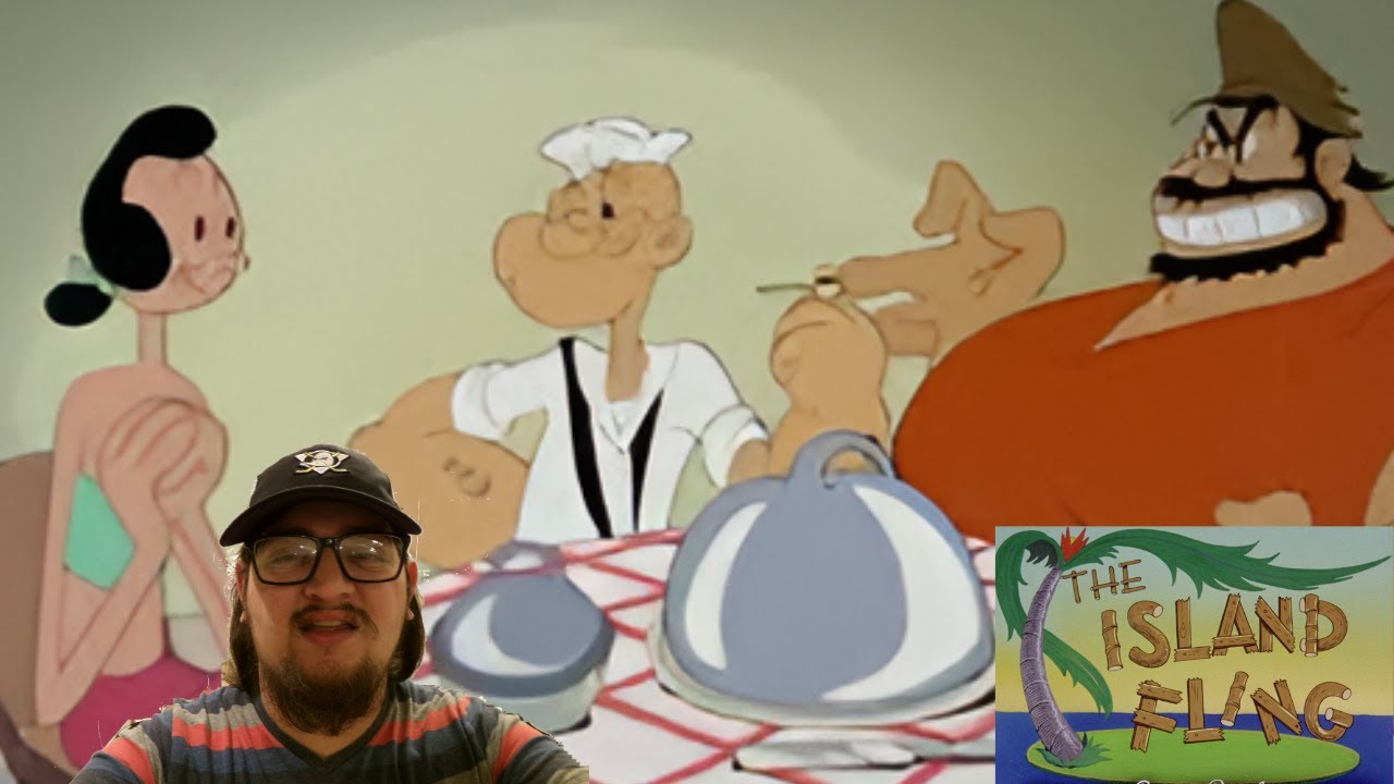 Popeye the Sailor - The Island Fling (1946) - First Time Watching ...