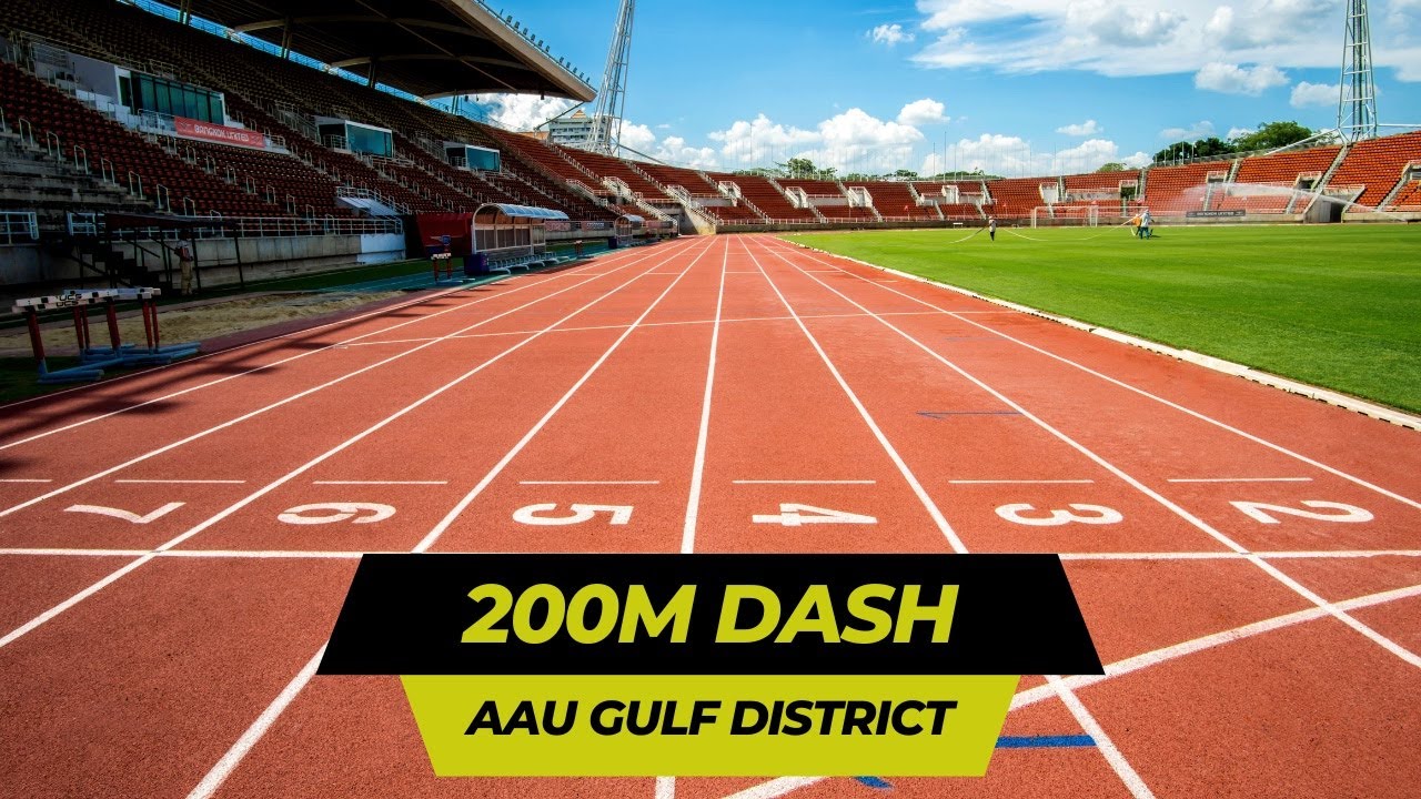 200M DASH Lane 5 | AAU GULF DISTRICT MEET | 06.16.23 - YouTube