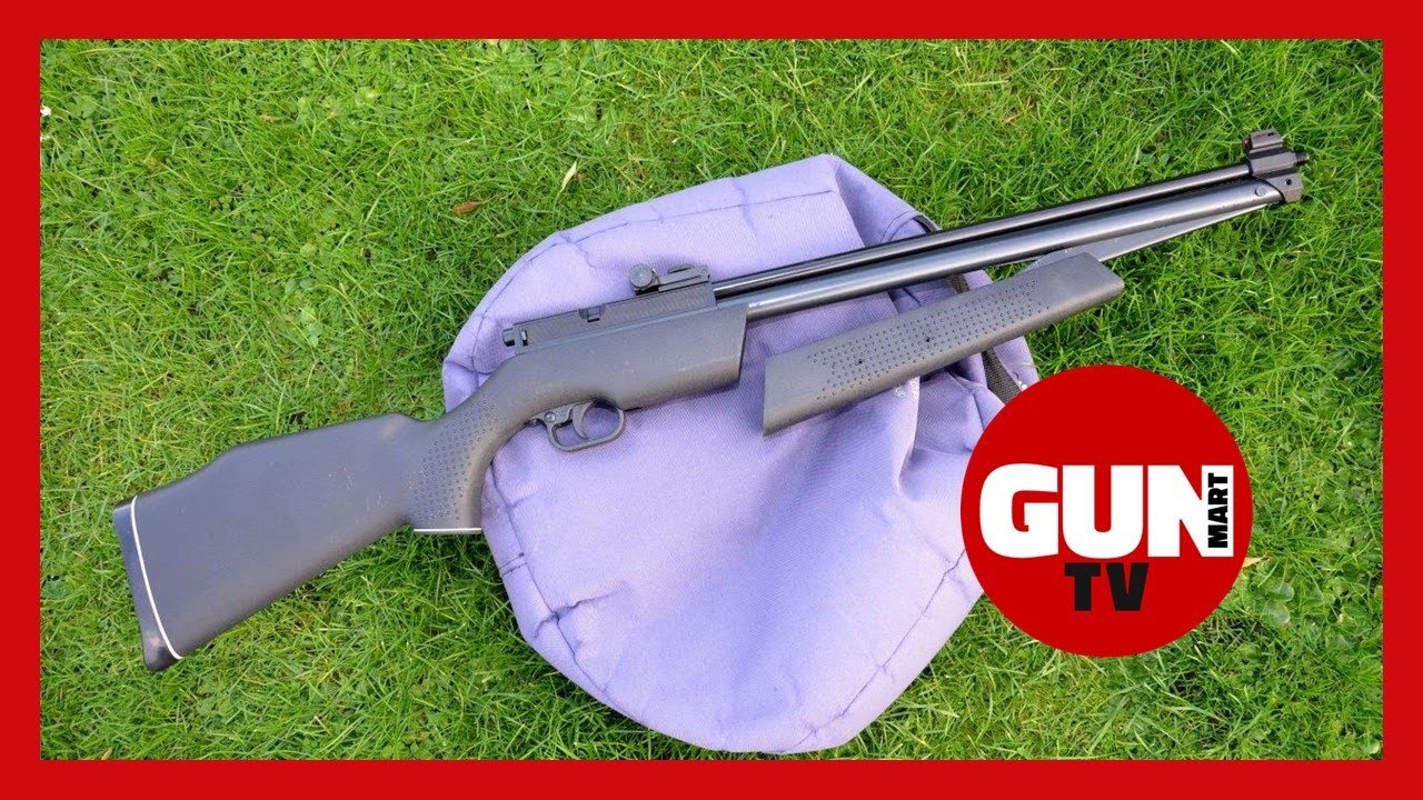 GUN TEST: Webley Rebel manual pneumatic - YouTube