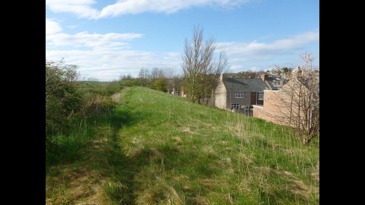 Houghton Colliery Railway (Route), Houghton-le-Spring - YouTube