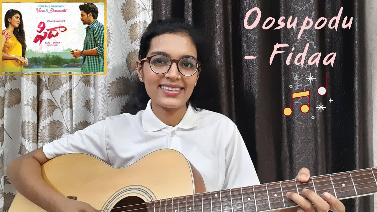 Oosupodu - Fidaa | Guitar Cover (Instrumental) | ఊసుపోదు - YouTube
