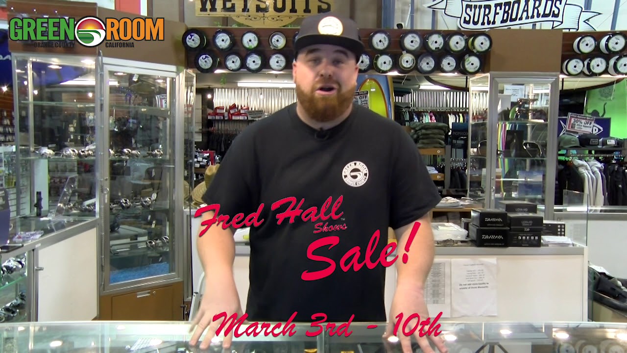Fred Hall Show sale at The Green Room - YouTube