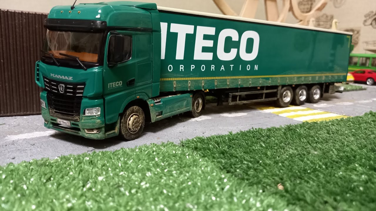 ТЮНИНГ КАМАЗа ITECO! Запылил КАМАЗ! - YouTube