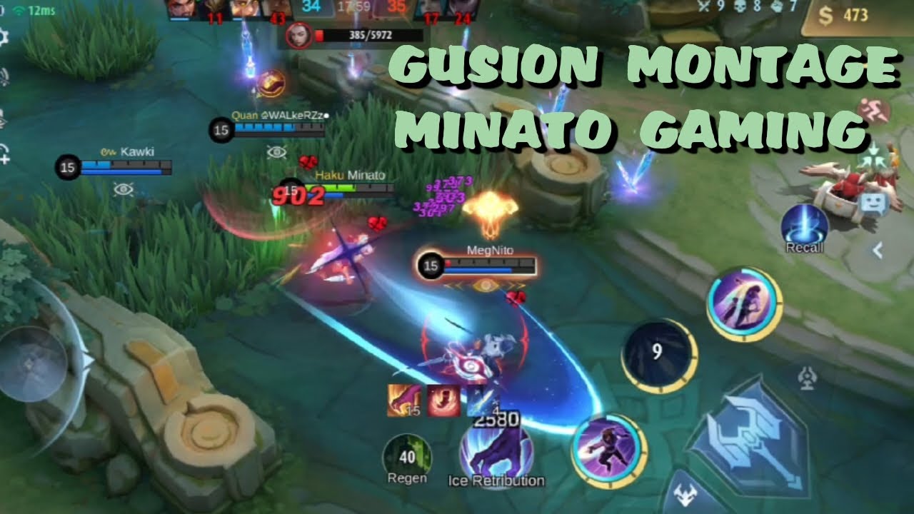 Minato Gusion Montage #gusion #gusionmontage #gameplay #gusionfasthand ...