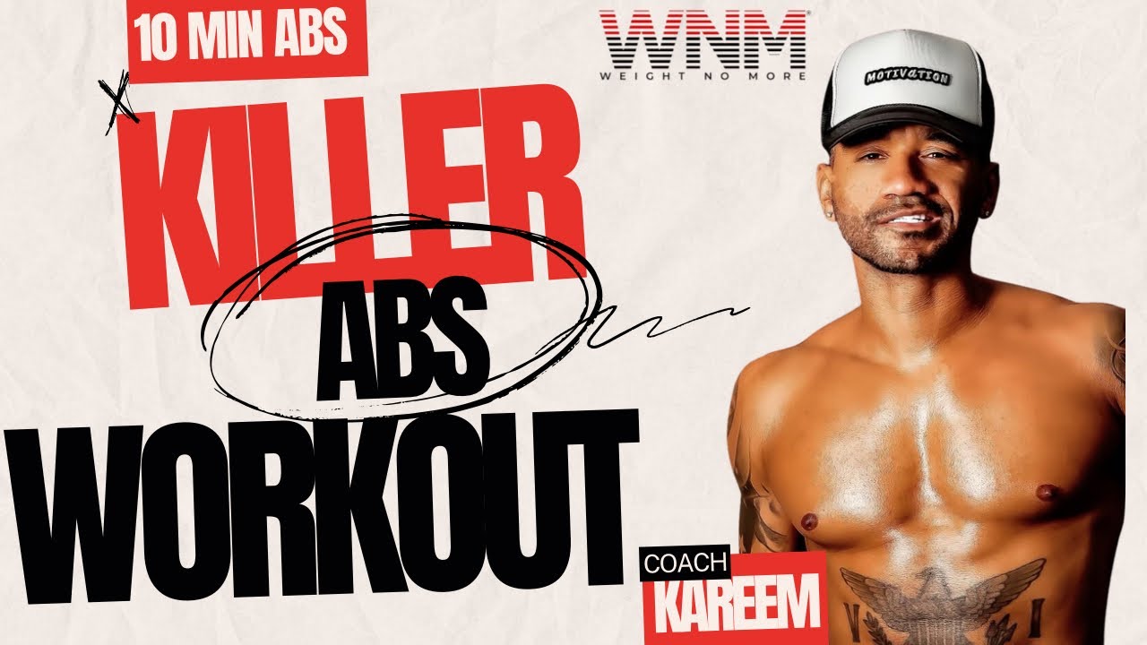 10 Min Ab Killer with Coach Kareem - YouTube