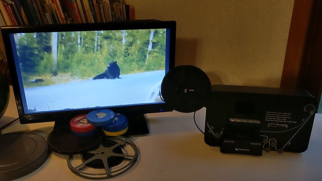 Wolverine MovieMaker Pro 8mm and Super 8 Film Scanner - YouTube