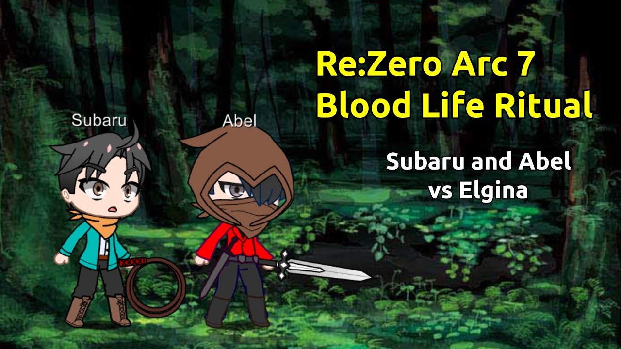 Re:Zero — Subaru and Abel vs Elgina (Gacha Club) - YouTube