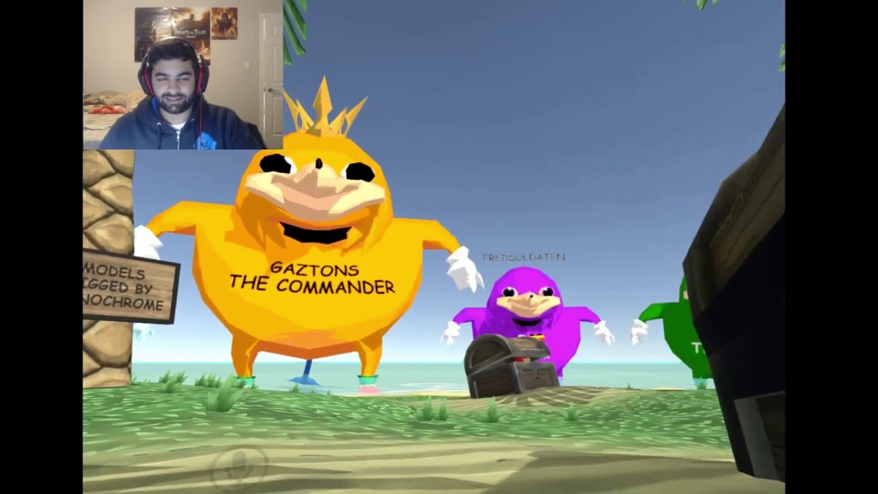 Becoming Ugandan Knuckles Part 1 - VRchat - YouTube