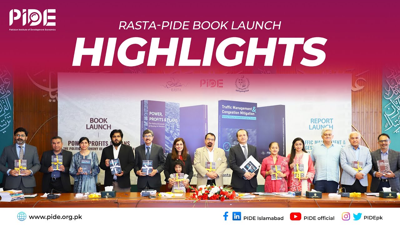 Highlights I RASTA - PIDE Book Launch (Traffic Managements & Power ...