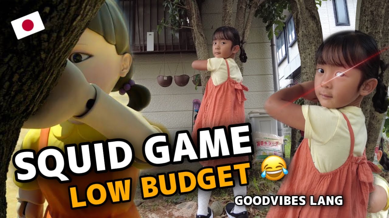 SQUID GAME (low budget 😂) + Behind The Scenes 😁 - YouTube