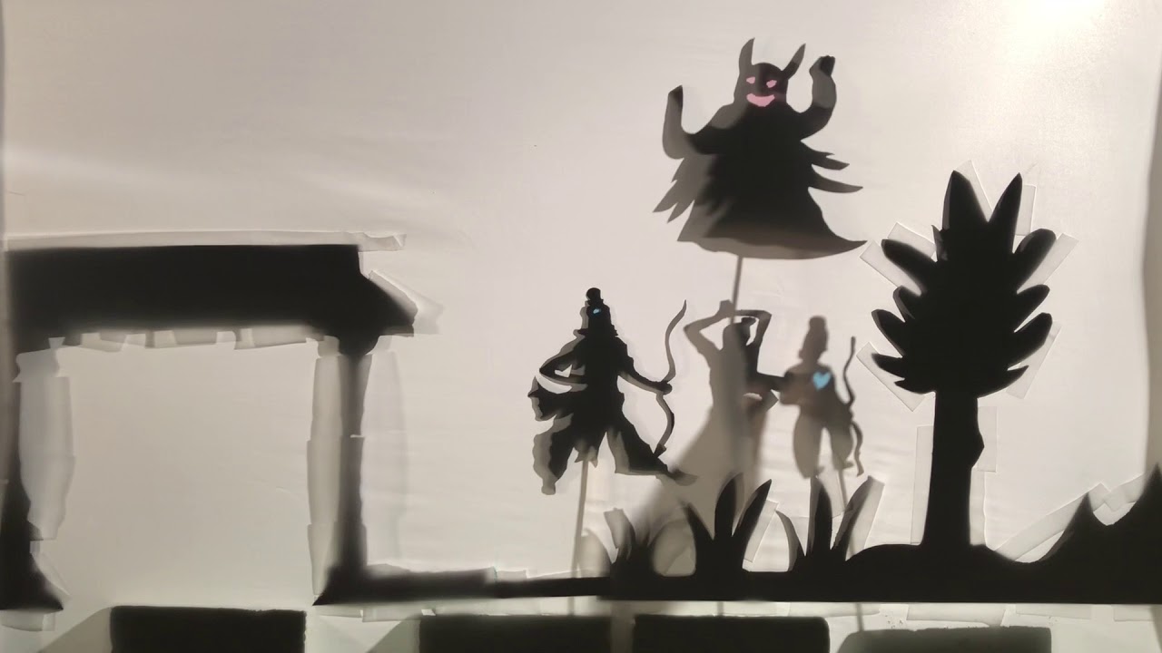 Art Practices Shadow Puppetry - Stacey Part I - YouTube