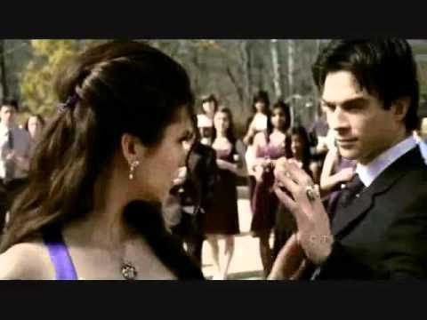 Elena & Damon 'Dancing Scene' (Miss Mystic Falls) - YouTube